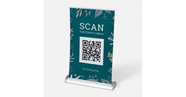 Tabletop Breeze Banner Stand and Print | Roll Up Banner Stand